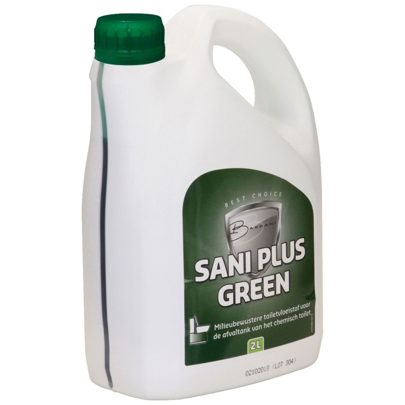 Bardani Sani Plus Green toiletvloeistof