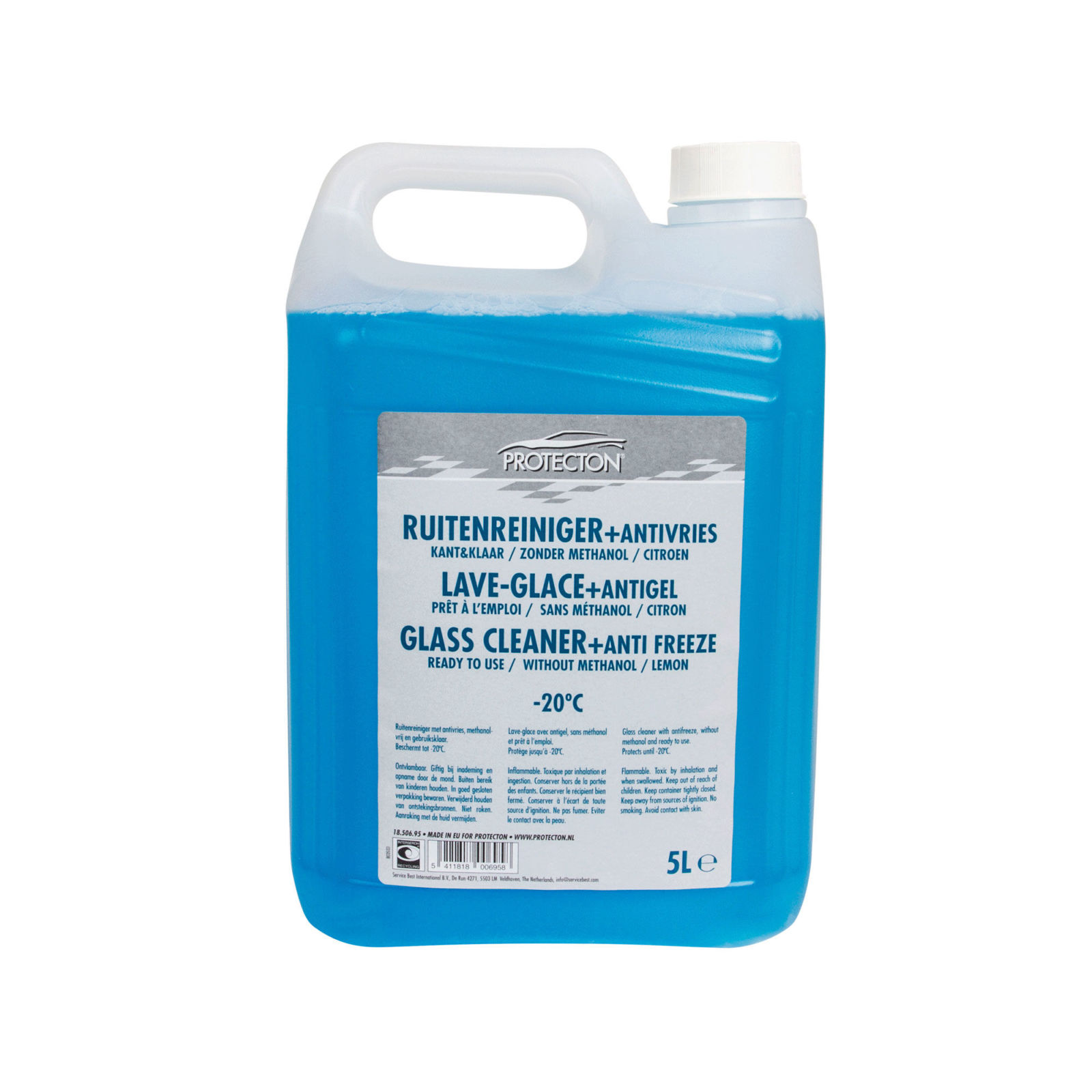 Protecton Antivries -20°C ruitensproeiervloeistof 5 liter