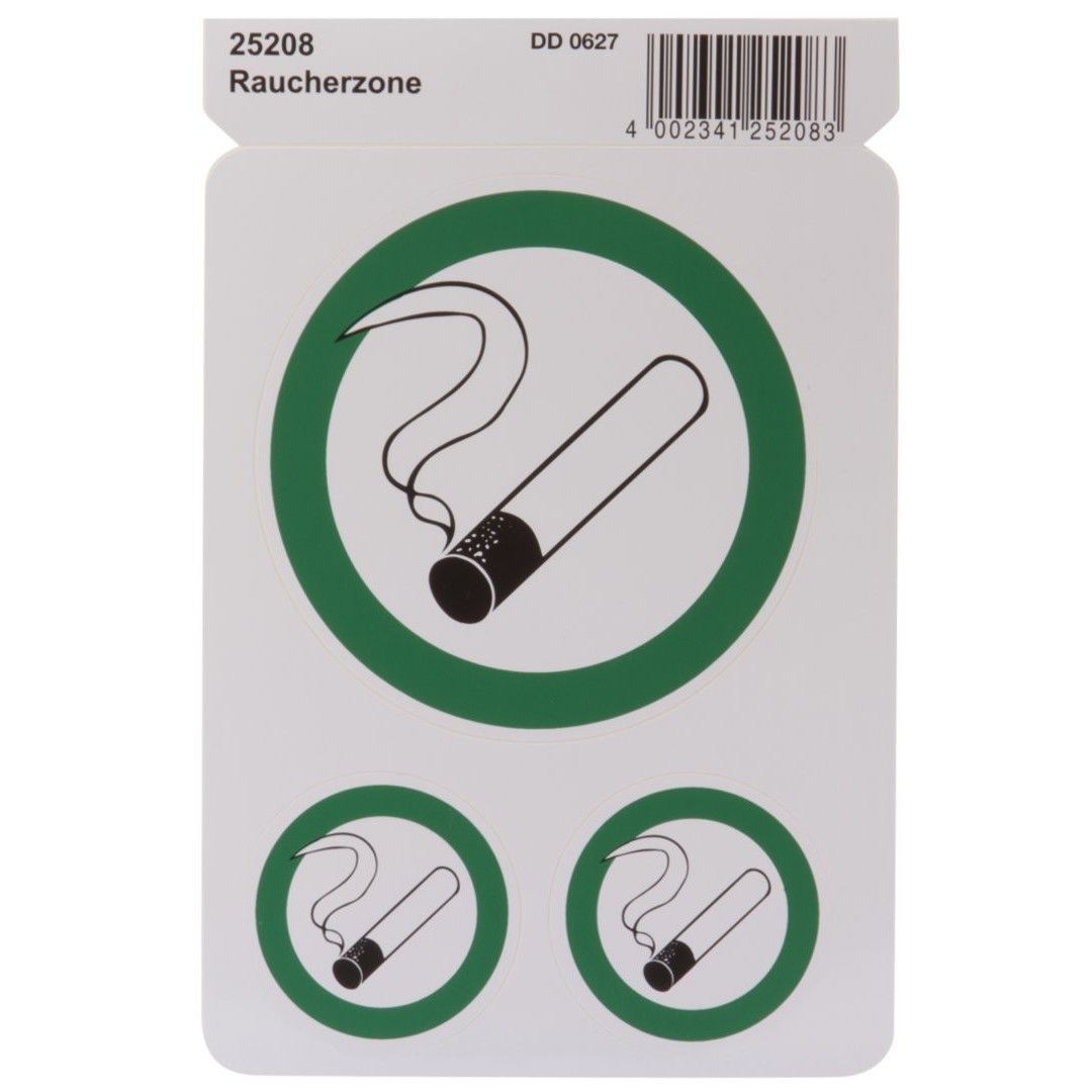 Schütz Roken toegestaan sticker - De kampeerspecialist